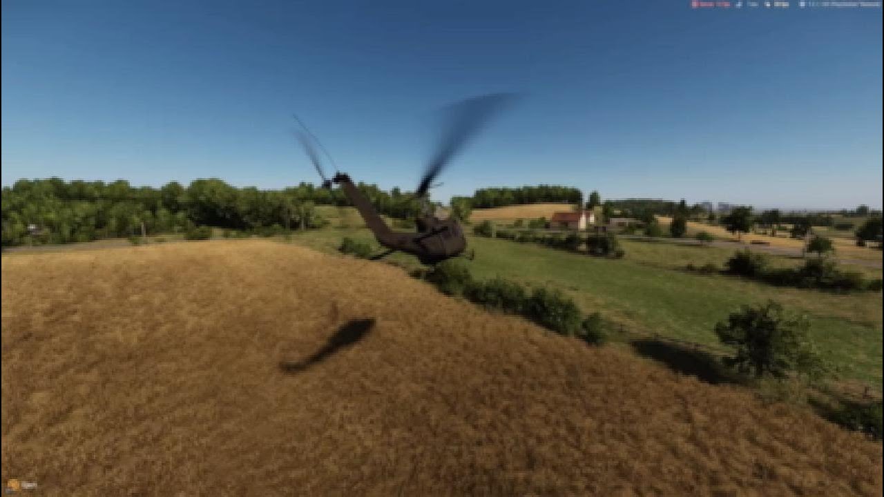 ARMA Reforger Heli insertion - YouTube