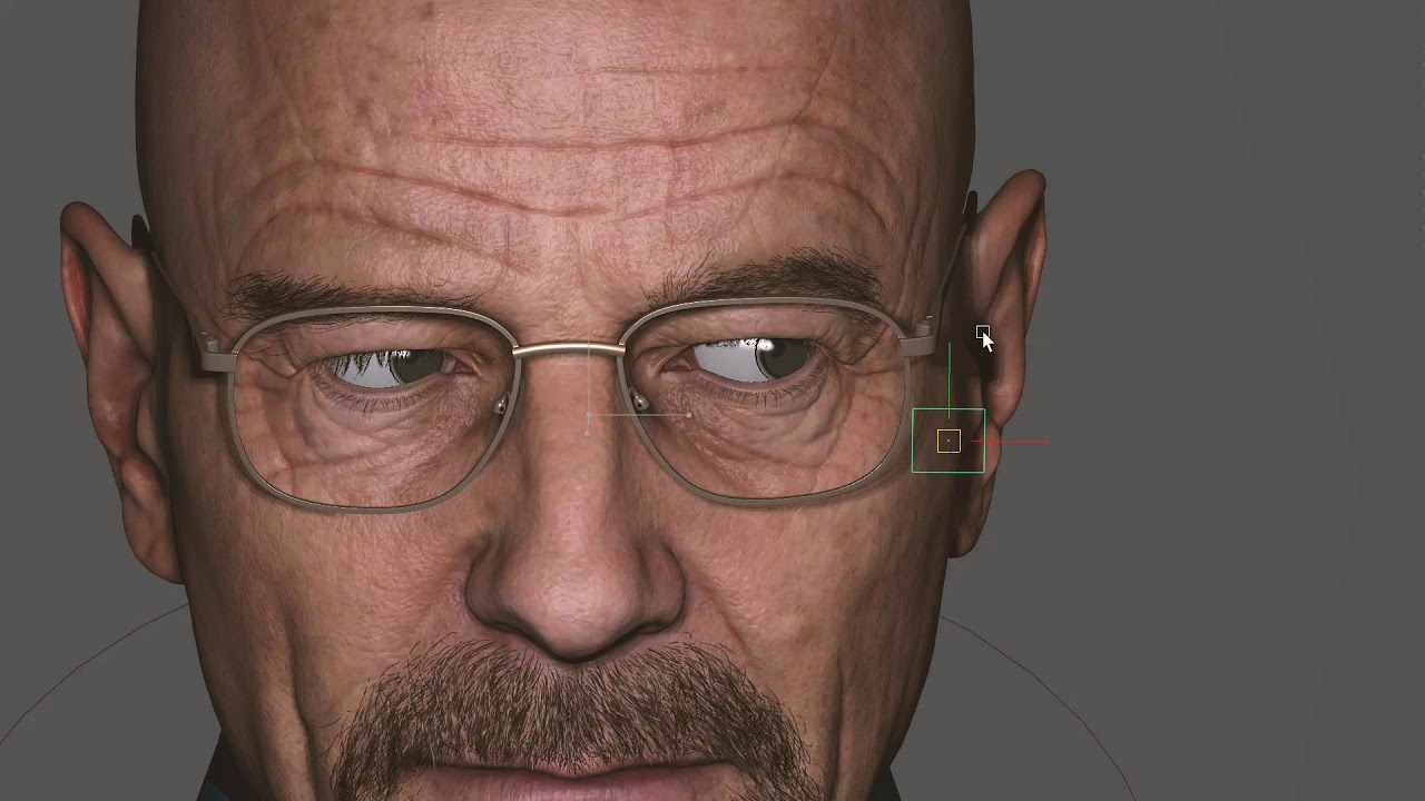 Walter White face rig - YouTube
