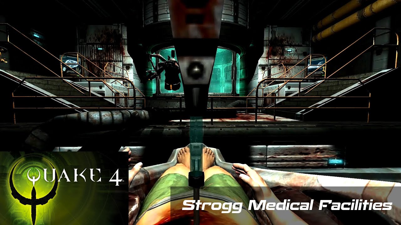 Quake 4 - Strogg Medical Facilities | Max Graphics | Part 12 - YouTube