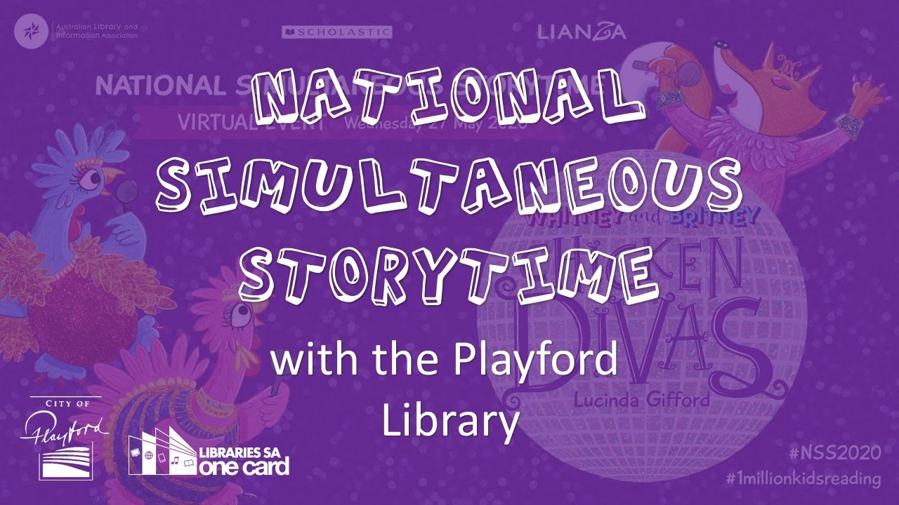 National Simultaneous Storytime with Playford Library 2020 - YouTube