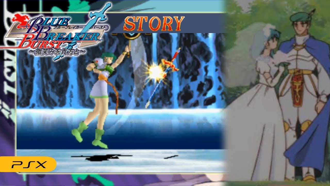 Blue Breaker Burst : Bishou o Anata to (Story Mode) Asha - YouTube