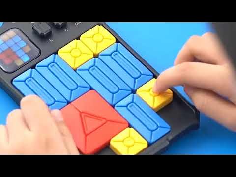 Intelligent Magnetic Slide Block Puzzle Math Toy - YouTube