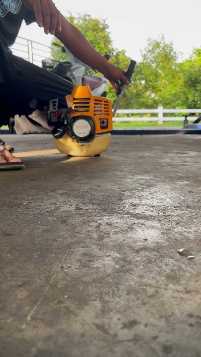 ตัดหญ้ามือ2 #RYOBI EKK2600 #คาร์บูเลื่อยยนต์ตัวเเรง - YouTube