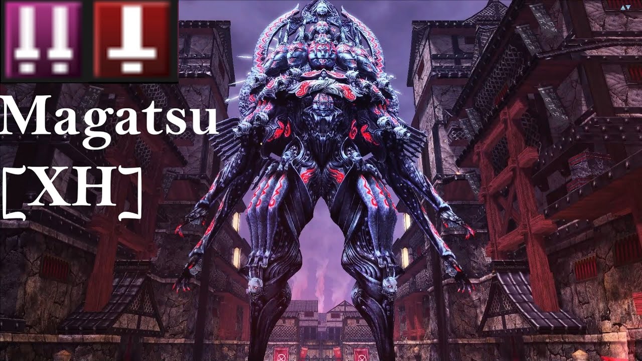 PSO2 [NA] Fighter Gameplay - XH Magatsu - YouTube