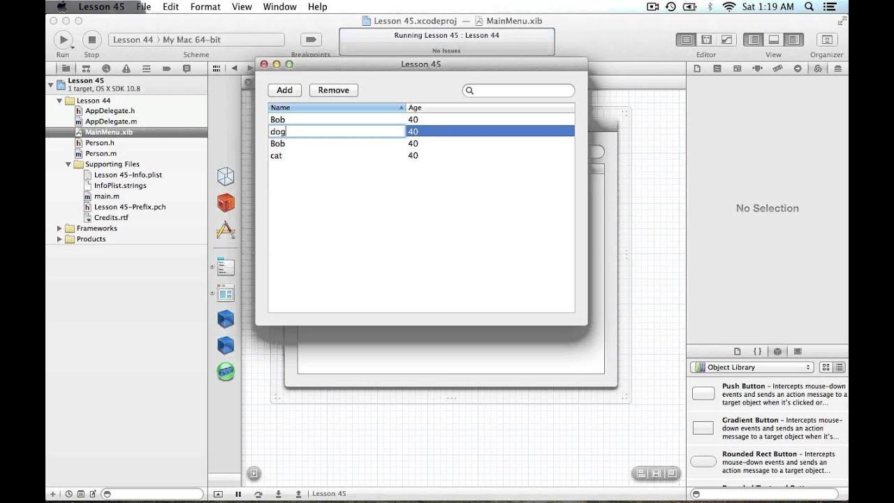 Cocoa Programming L45 - Searching NSTableView - YouTube
