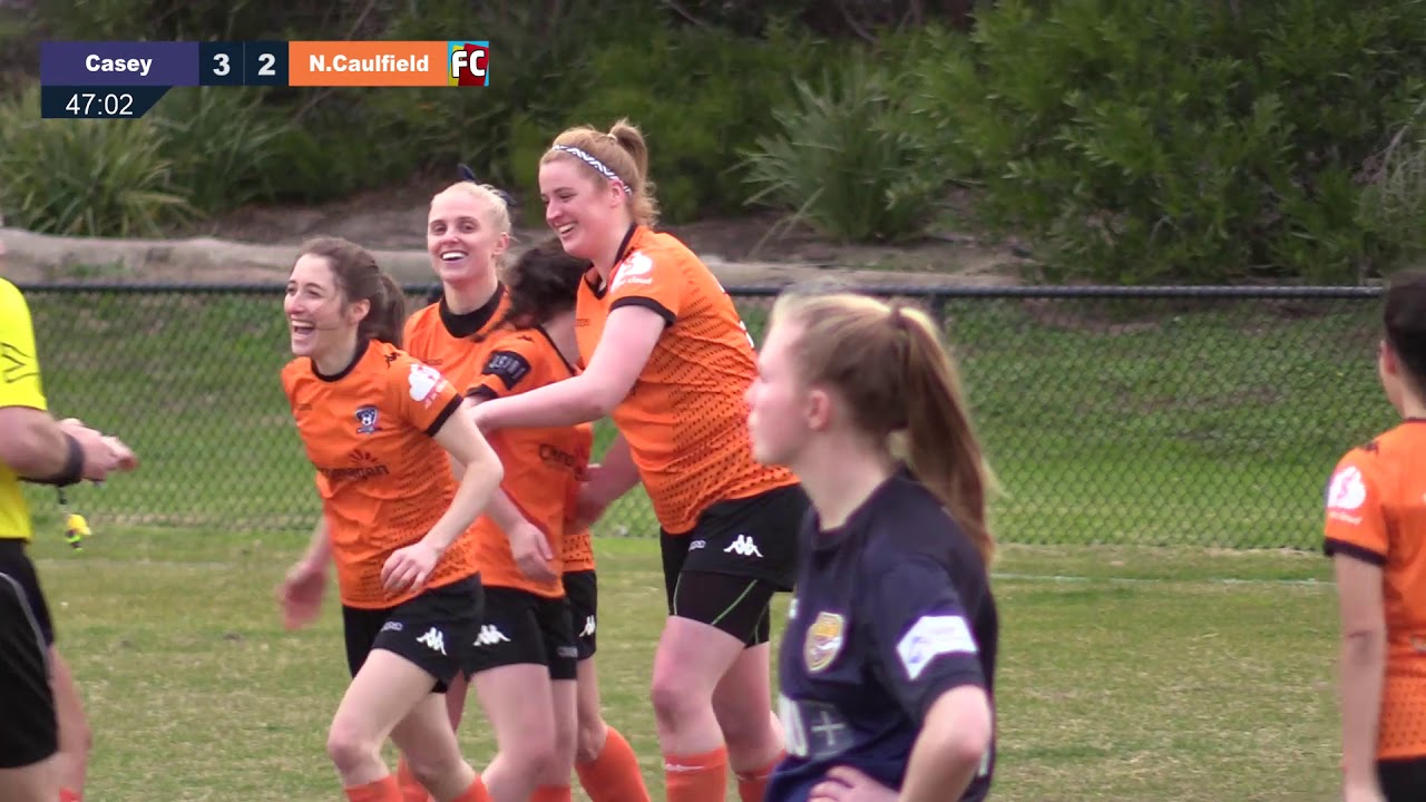 2019 Women's 1 SE, Rd 11 - Casey Comets v North Caulfield - YouTube