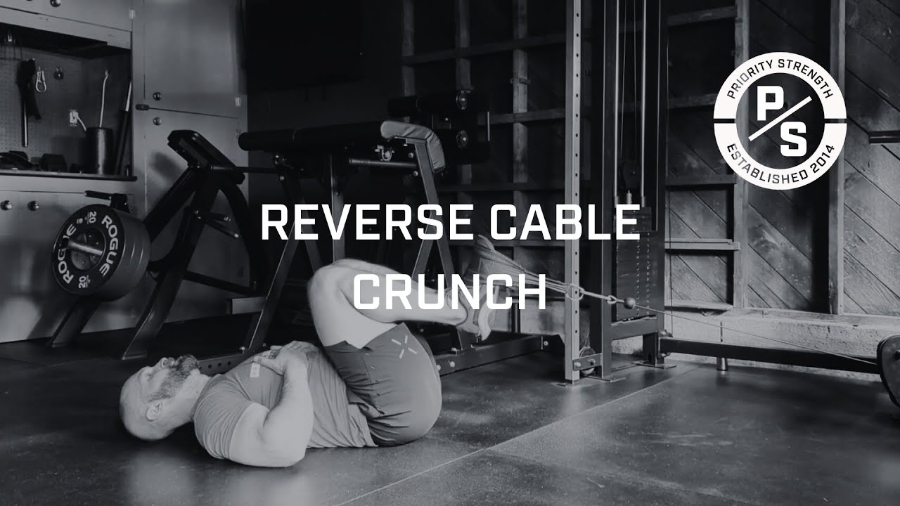 Reverse Cable Crunch - YouTube