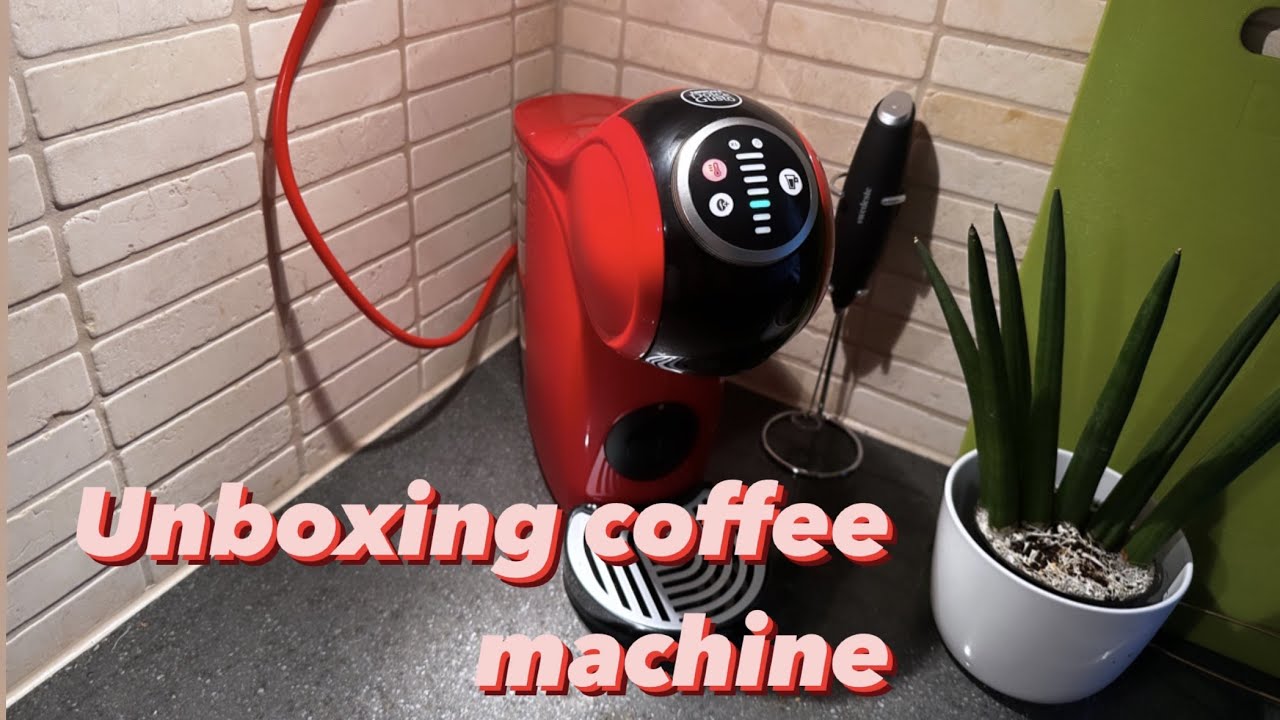 Nescafe Dolce Gusto Genio S Plus Unboxing - YouTube