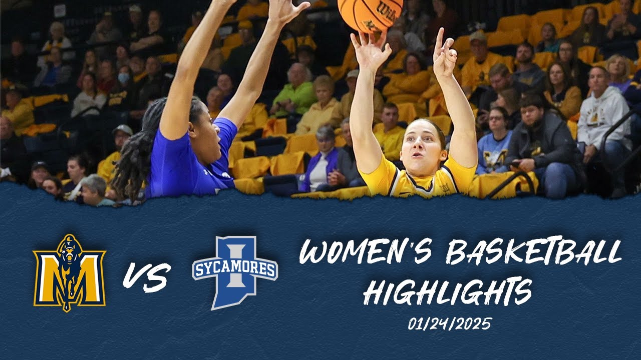Murray State vs Indiana State Highlights 01-24-2025 | Racers Women's ...