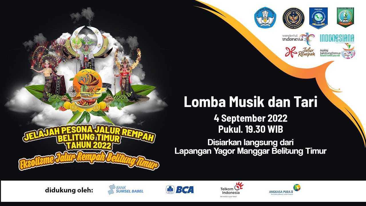 Lomba Musik dan Tari JPJR Tahun 2022 - YouTube