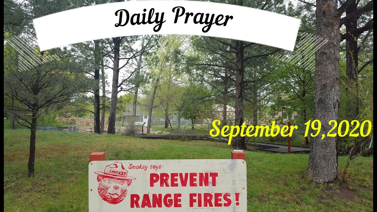Daily Prayer September 19 2020 - YouTube