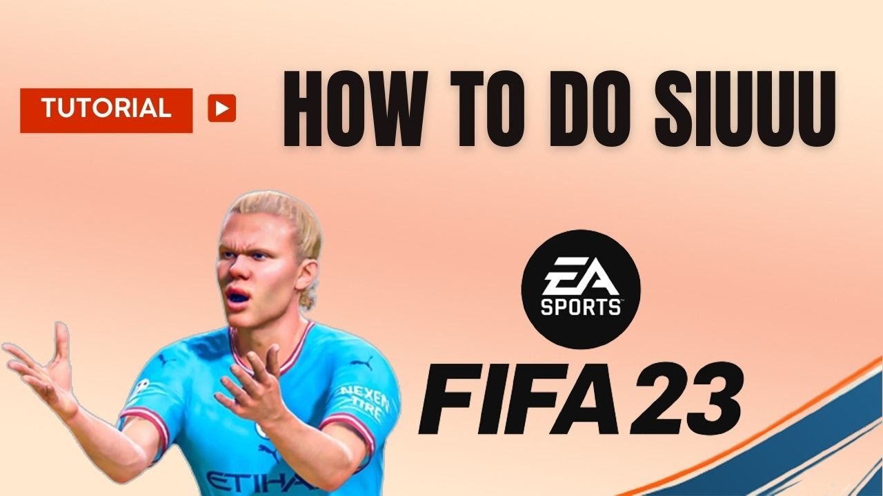 How to do siuuu in FIFA 23 - YouTube