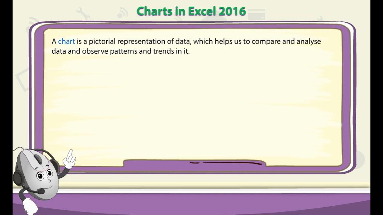 ch 2. Charts in excel 2016 - YouTube