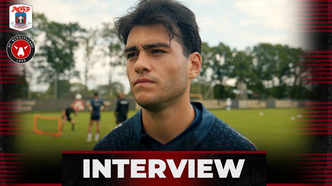 INTERVIEW | Aral Simsir inden generalprøven mod AGF - YouTube