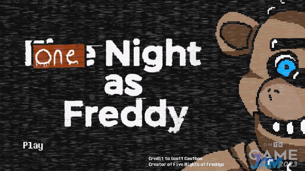 One Night as Freddy Horror Game - YouTube