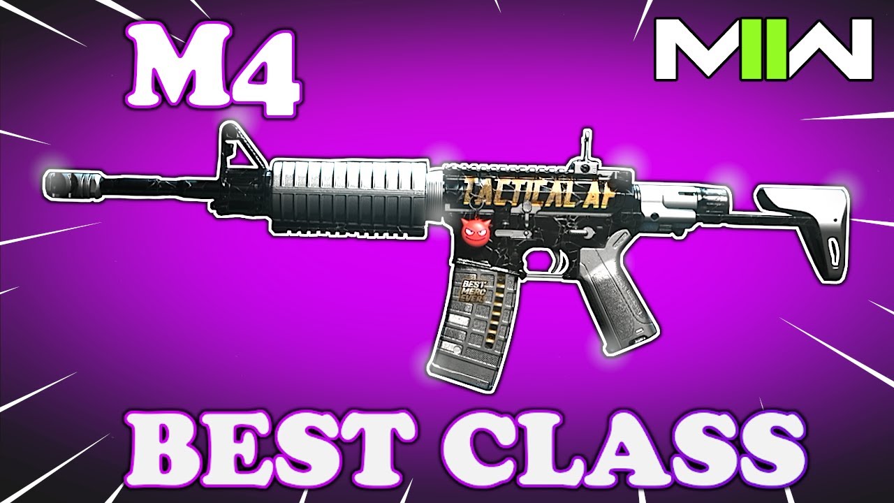 BEST *UPDATED* M4 Class Setup in MW2 + Beginner M4! Including Tuning ...