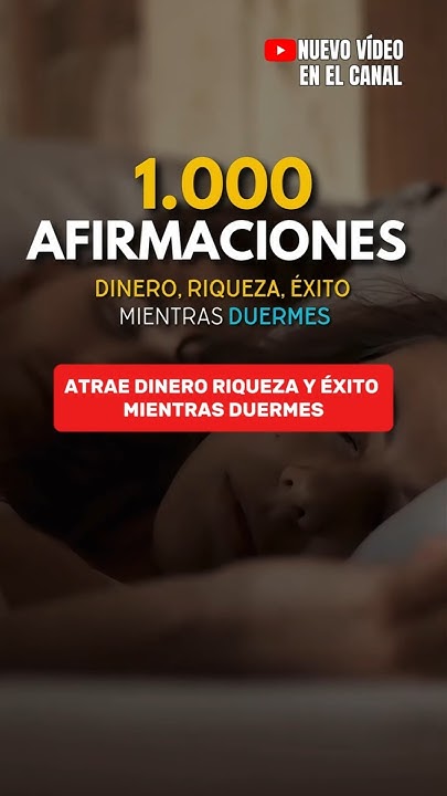 ATRAER DINERO MIENTRAS DUERMES - YouTube