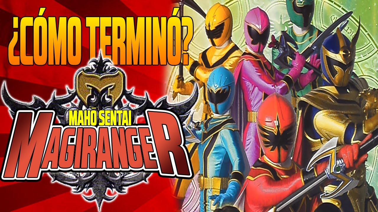 La HISTORIA de MAHOU SENTAI MAGIRANGER ¿CÓMO TERMINA? RESUMEN - YouTube