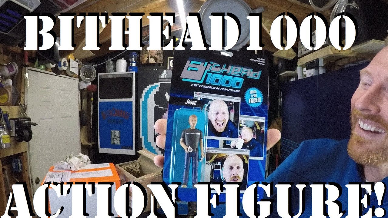 BITHEAD1000 ACTION FIGURE!! NINJA WARRIORS!! - YouTube