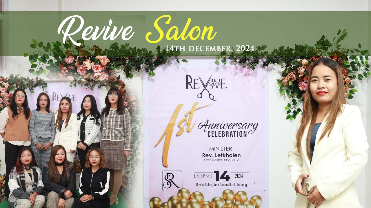 REVIVE SALON | 1ST ANNIVERSARY | 14/12/2024 - YouTube