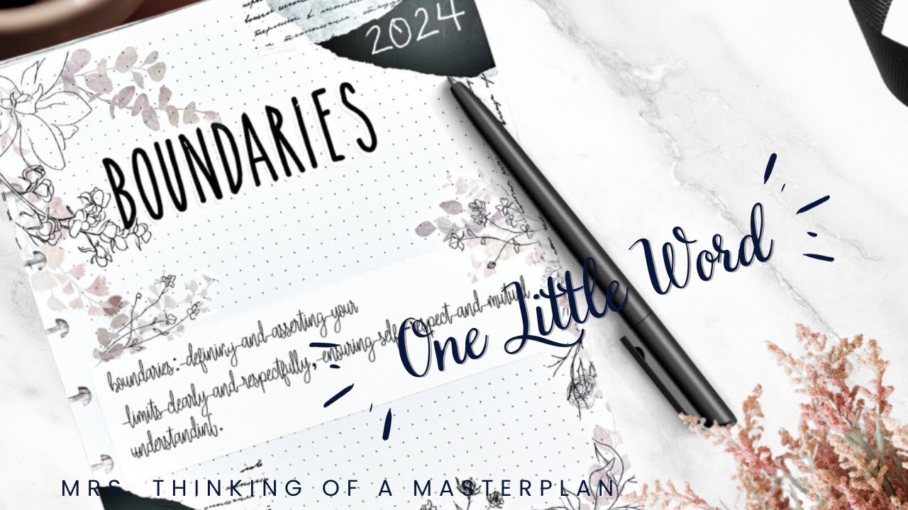 One Word 2024//Planner Insert - YouTube