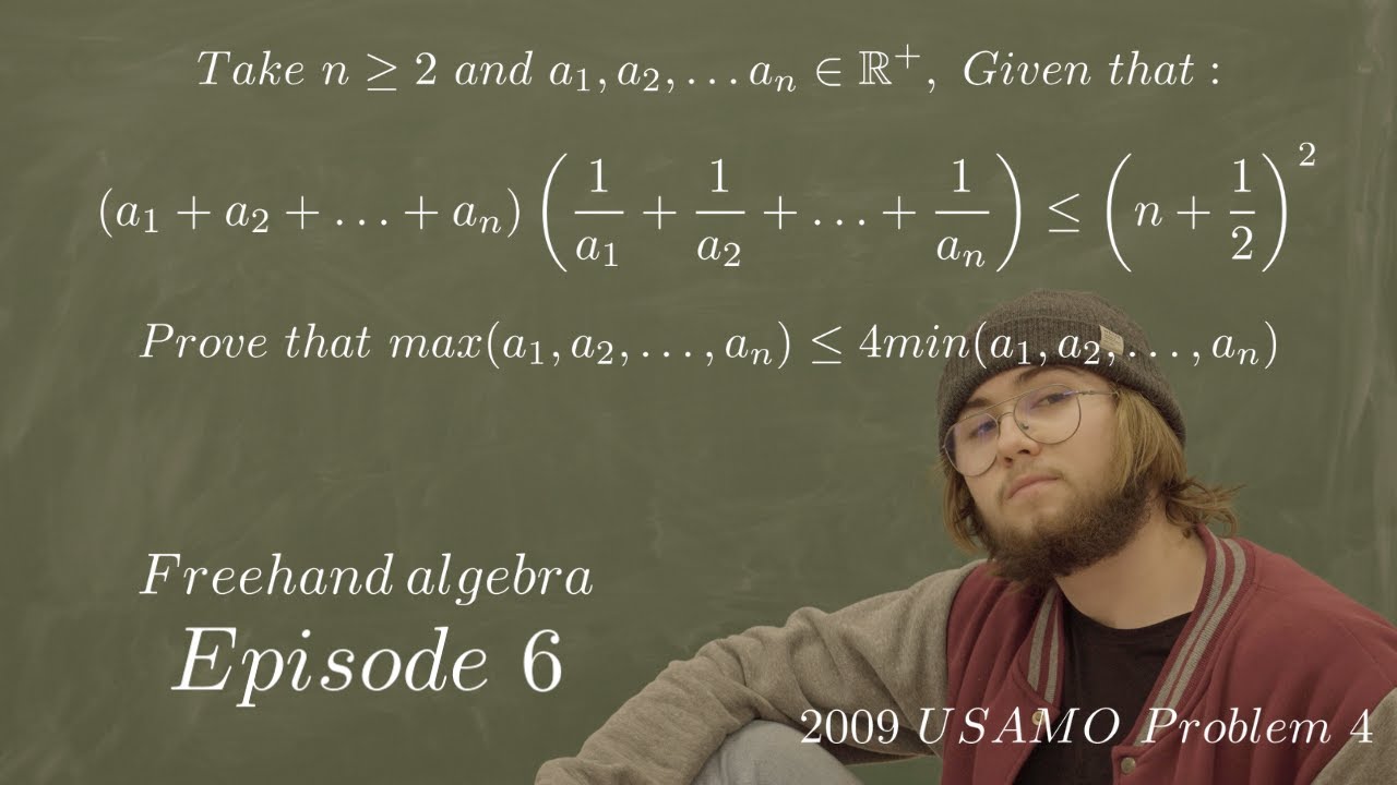 USAMO 2009 Problem 4 | Laid Back Math episode 6 - YouTube