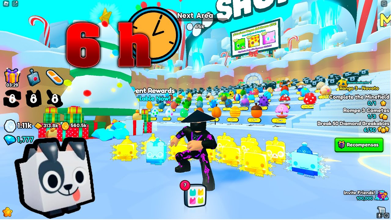 PET SIMULATOR 99 EN 6 H - YouTube