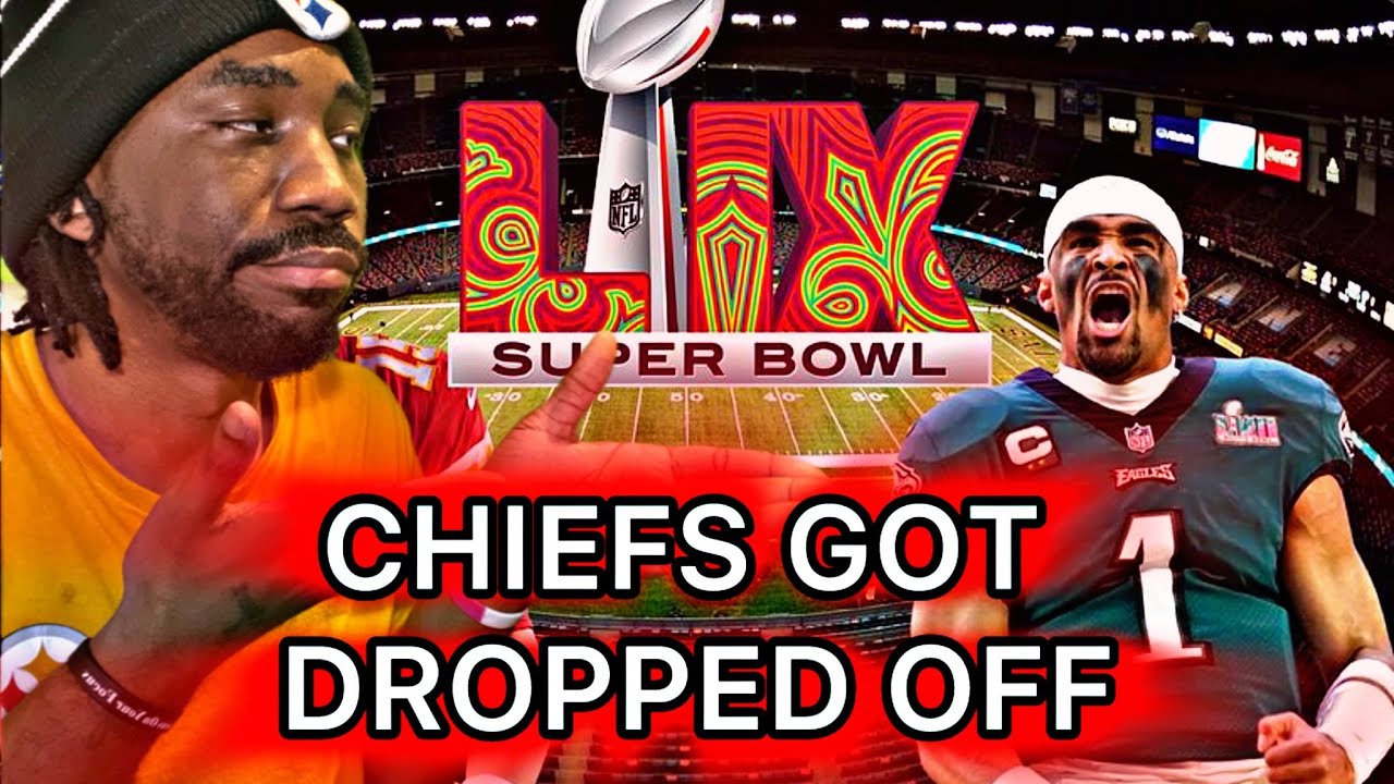 SUPER L! CHIEFS Get Dropped Off! Eagles Win Super Bowl! I TOLD YOU SO ...