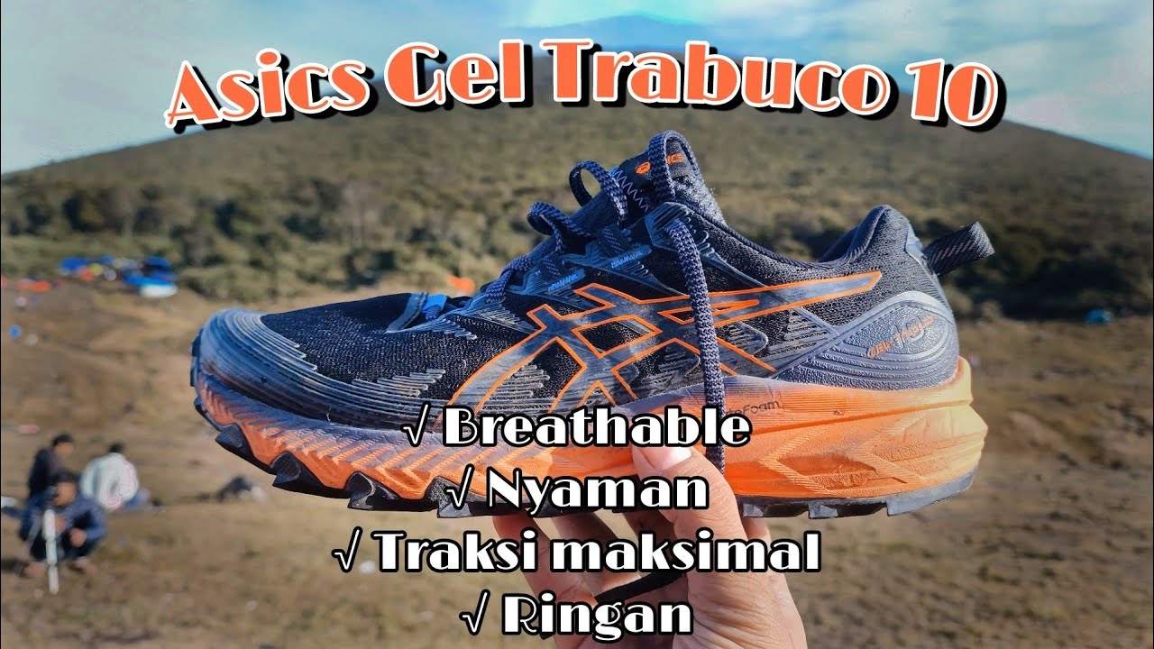 Aman kah Sepatu Trail Untuk Hiking? - Asics Gel Trabuco 10 . Hoka ...