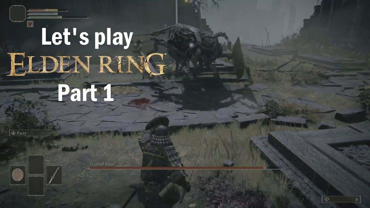 Elden Ring Playthrough - Part 1 - Introduction to the game - YouTube