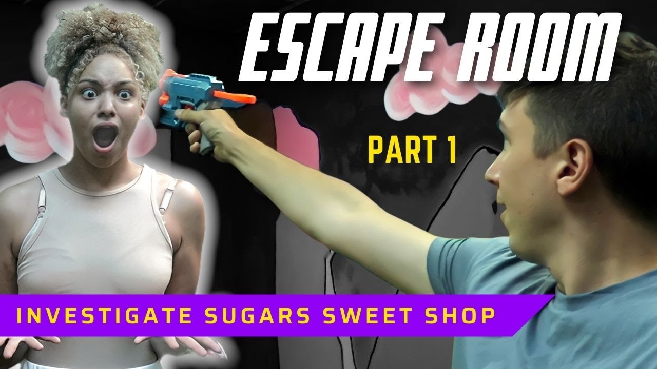 WE TRY AN ESCAPE ROOM!! |PART 1| - YouTube