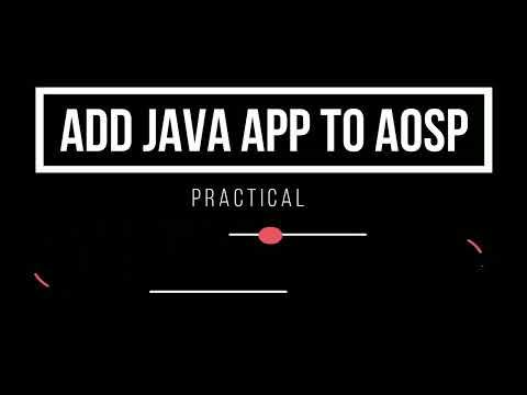 Add Apps to Android (AOSP) Practical - Android 12 / Android 13 - YouTube
