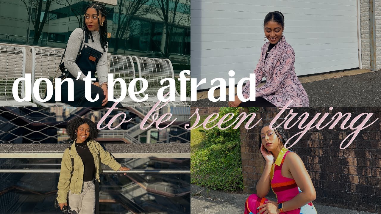 Don't Be Afraid To Be Seen Trying | Be BOLD and Courageous - YouTube