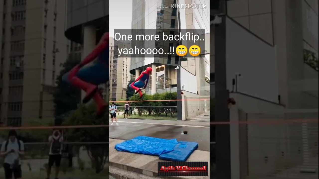 Spiderman Backflip - YouTube