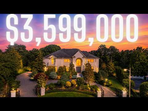 New Jersey Life Style of the RICH PART 29 - $3.59 Million Luxurious Alpine, NJ