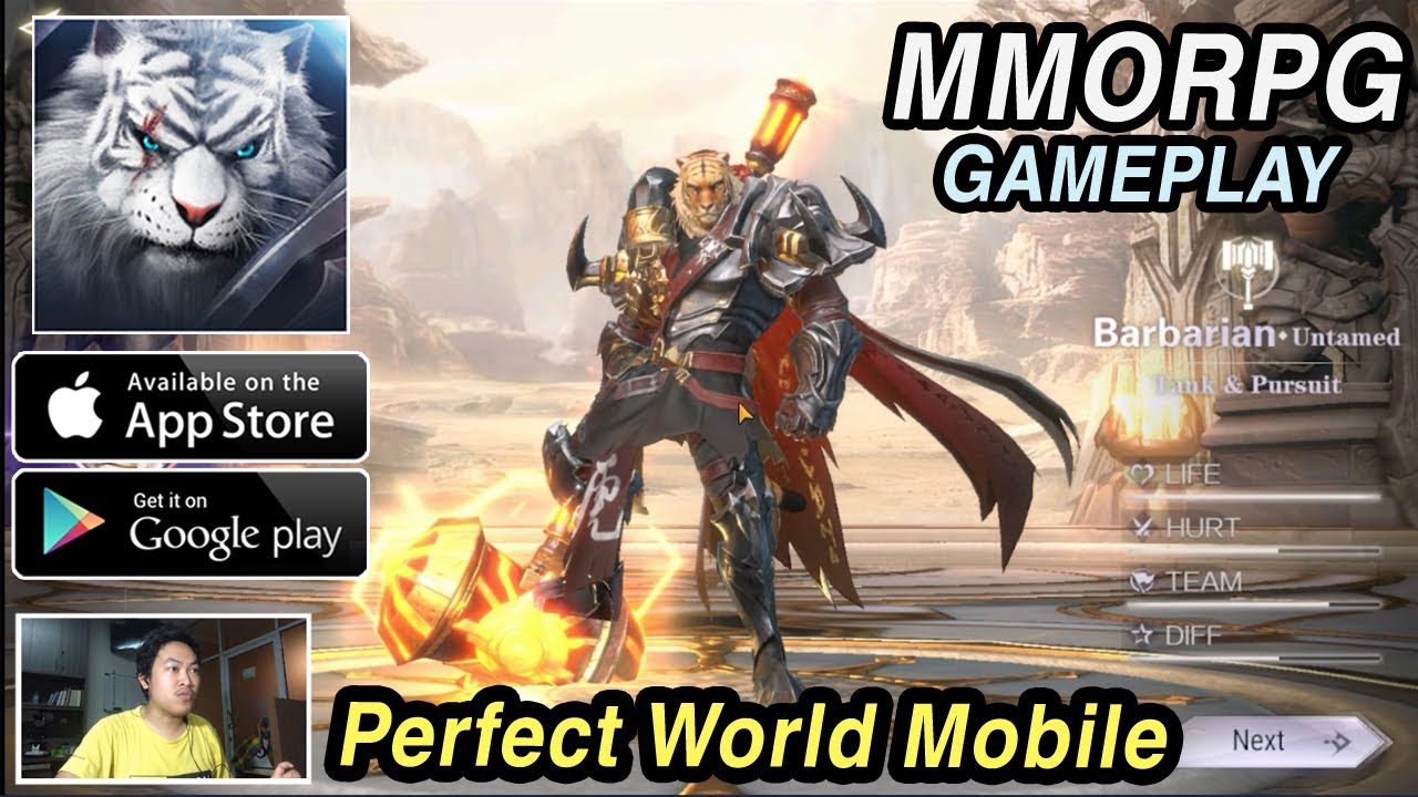 Perfect World Mobile Gameplay (Android/IOS MMORPG) - YouTube