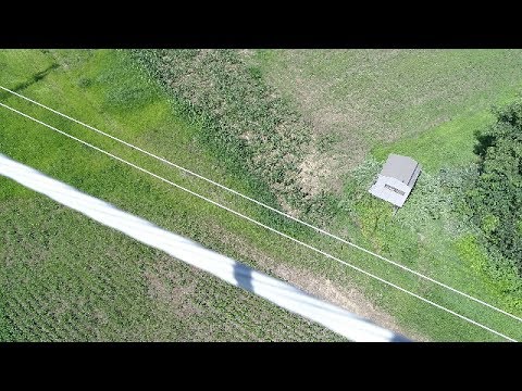 My Drone Hit a Powerline! Is this the End?? And a Corn Food Plot Update ...