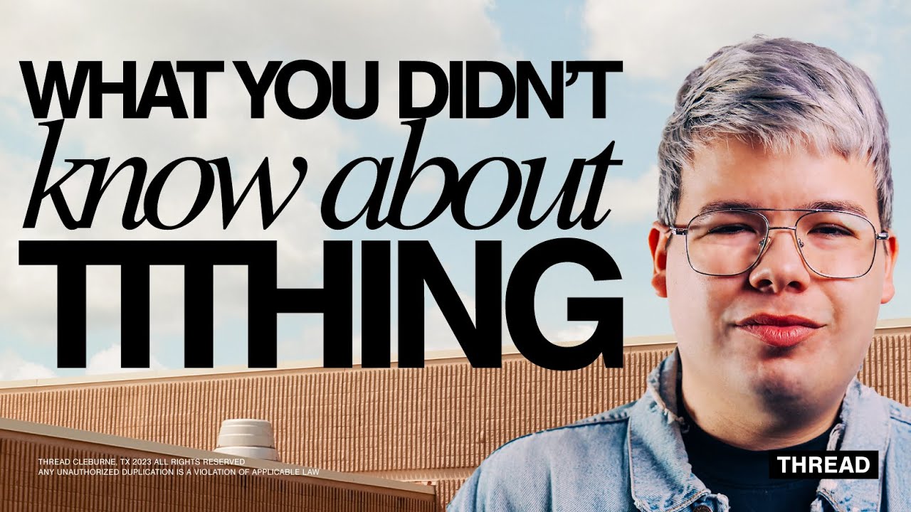 Tithing Is Possible | Pastor Alex Burkins | Thread Church - YouTube