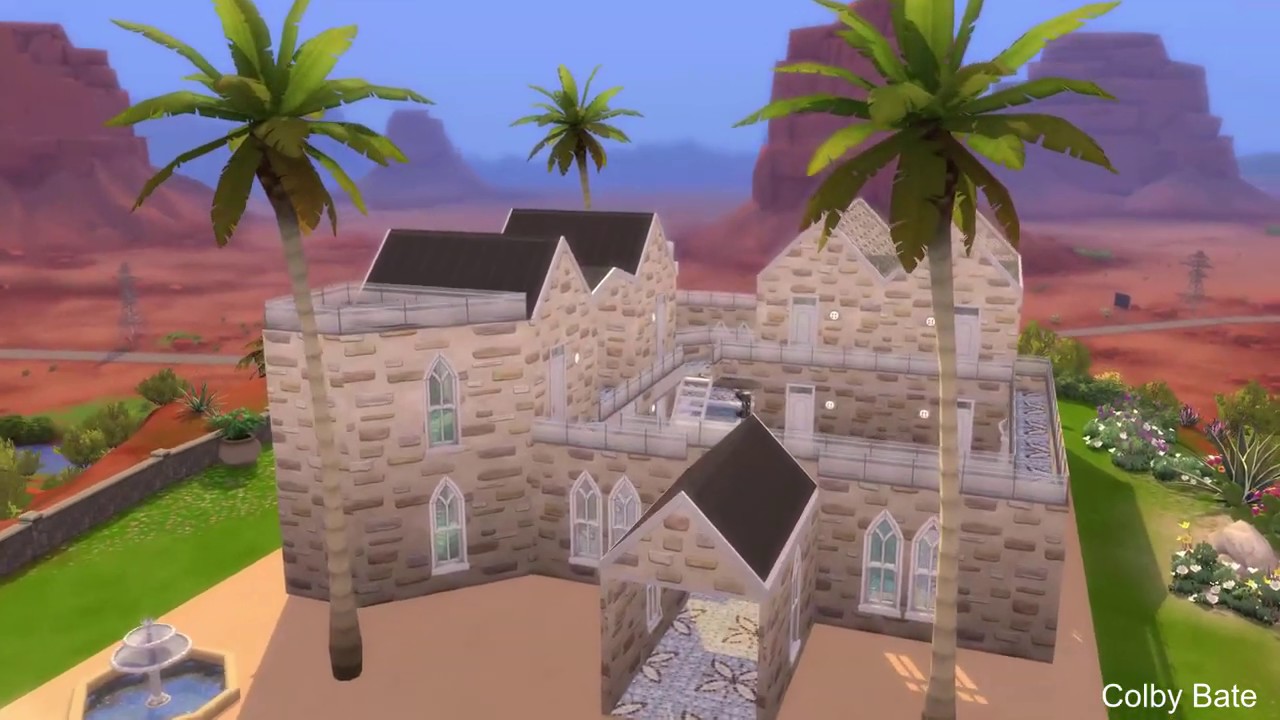 The Sims 4 - Small Resort Build - YouTube