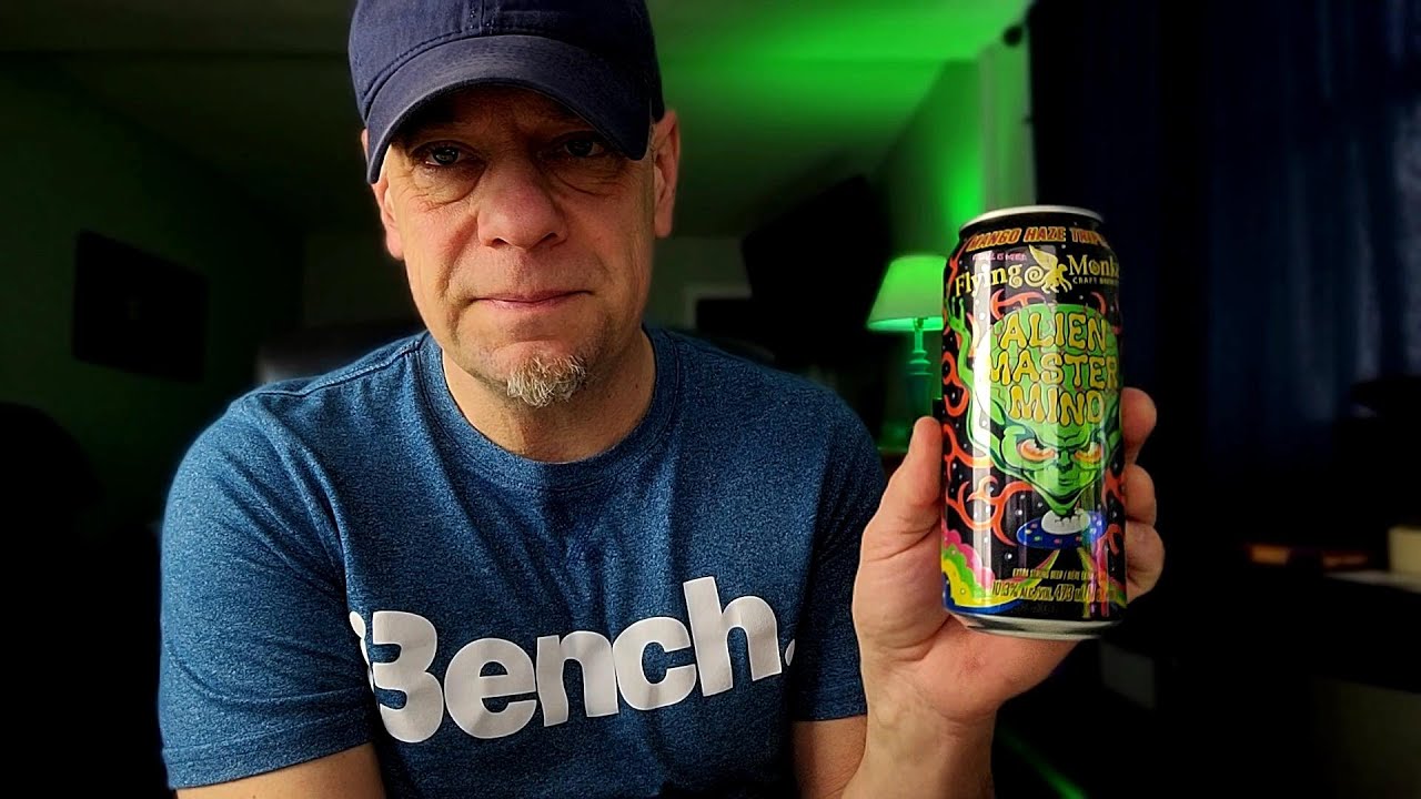 Alien Mastermind Triple IPA - Flying Monkey's Brewing - 10.3% #review ...