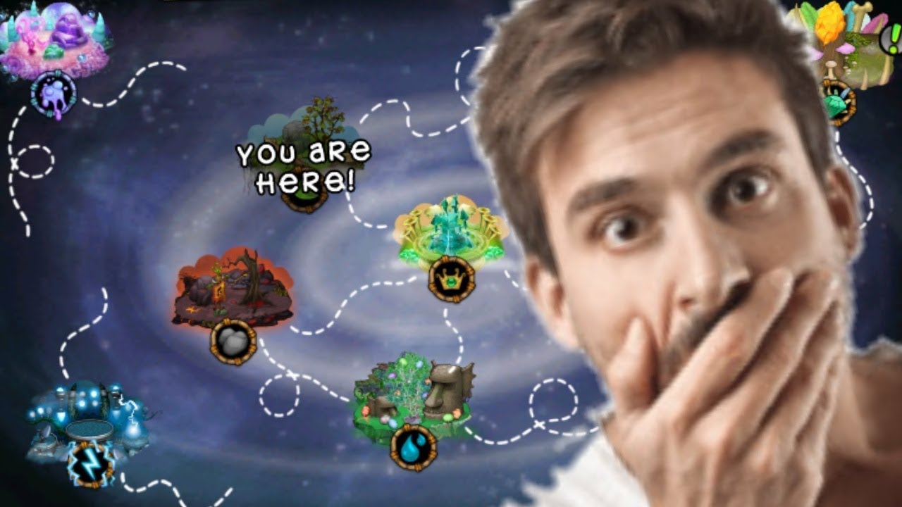 TODOS OS MAPAS DO MY SINGING MONSTERS ATÉ AGORA - YouTube