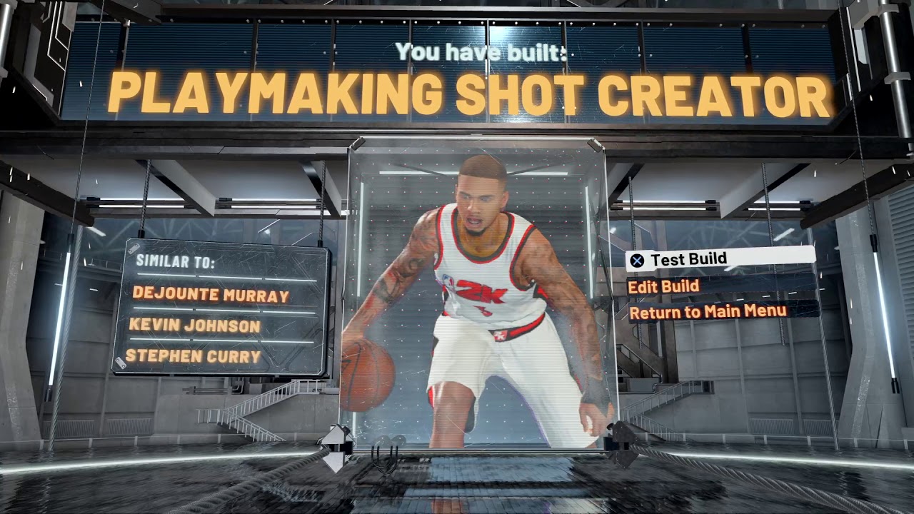 Nba 2k20 The best Play making shot creator - YouTube