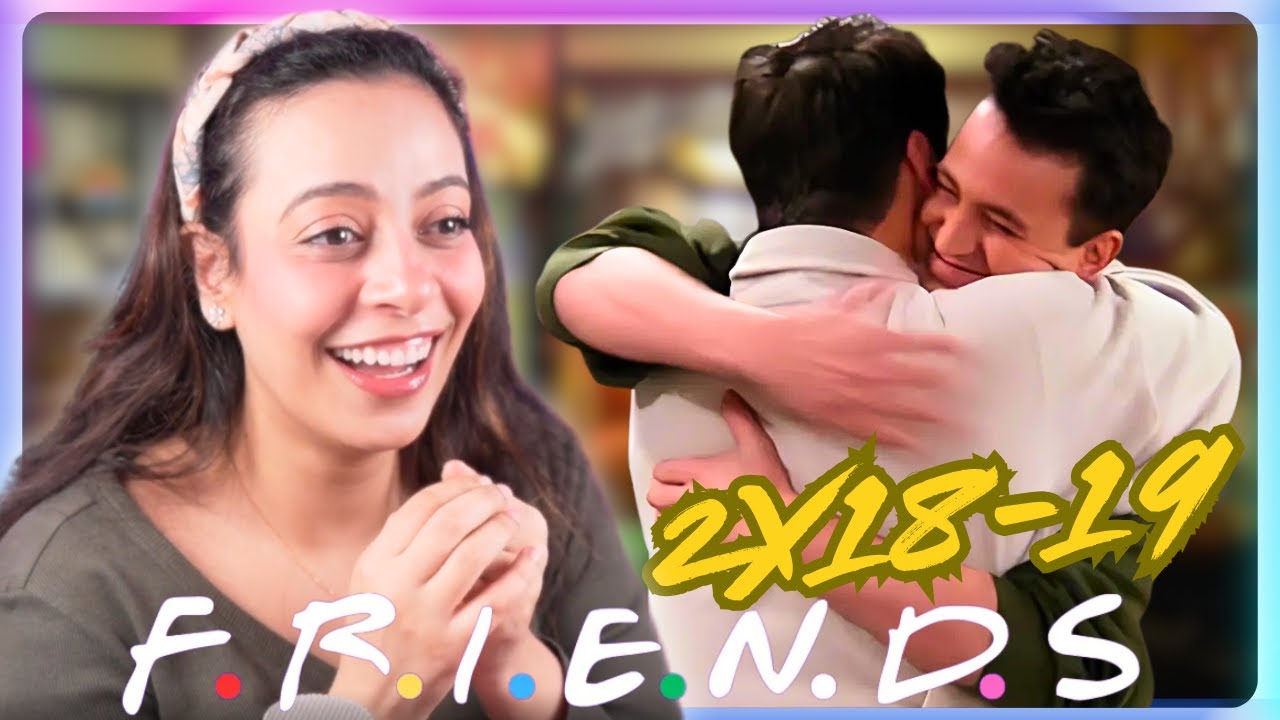 The Bromance I Need 😭 FRIENDS (1994) Season 2 Episodes 2x18-2x19 First ...