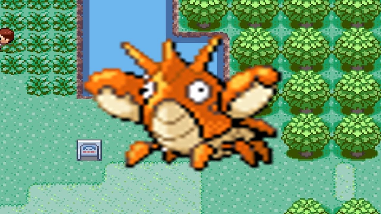 How to find Corphish in Pokemon Emerald - YouTube