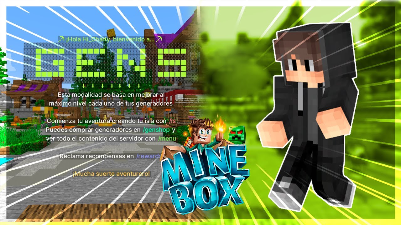 QUE ES GENS NUEVO JUEGO de MINECRAFT ? @MineBox - YouTube