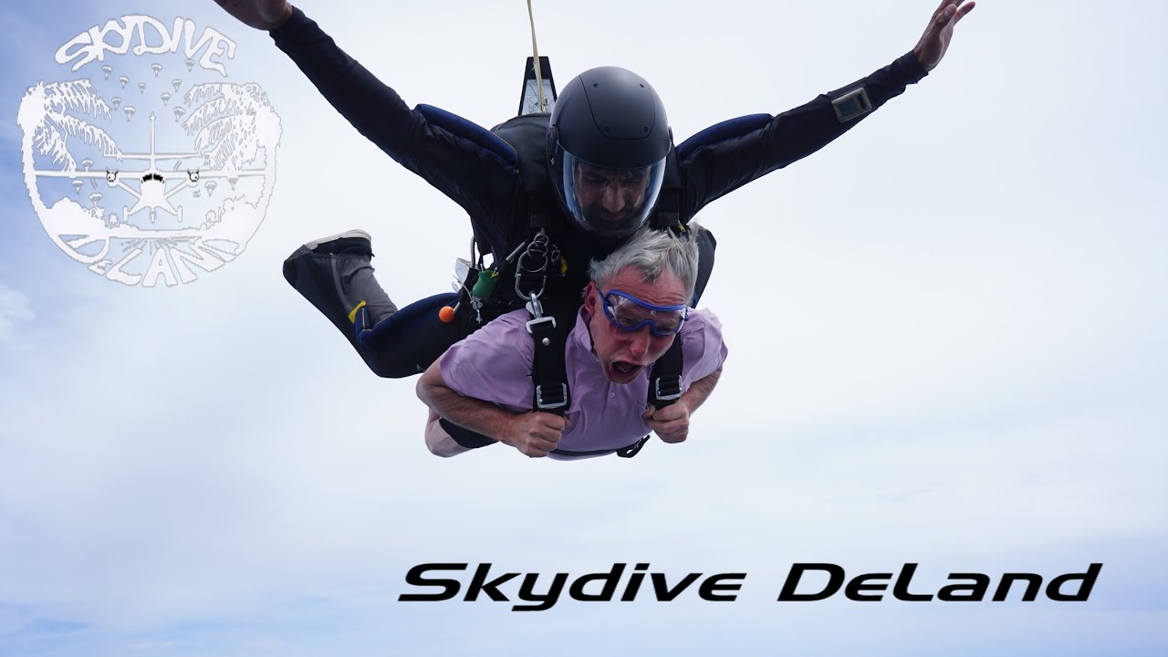 SKYDIVING took David's breath away!! - YouTube
