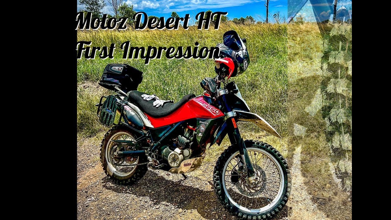 Motoz Tractionator Desert HT First Impression - YouTube