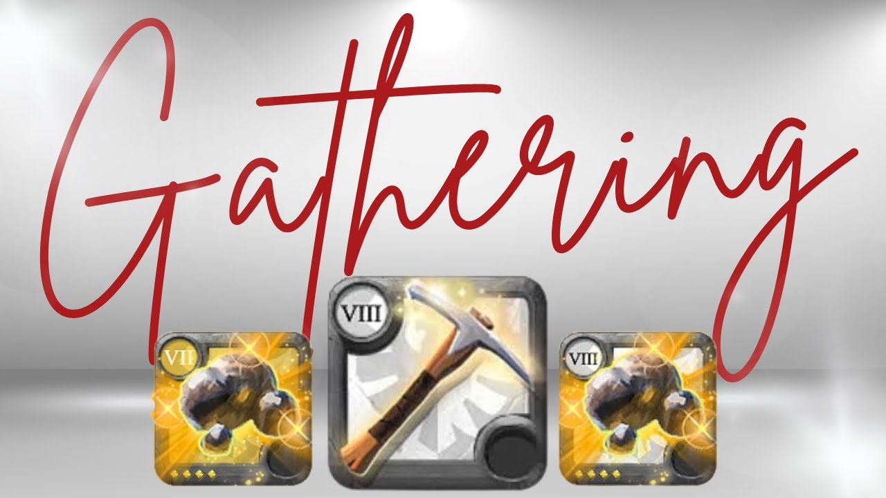 ZERO TO HERO Gathering Ore -Tool Upgrade Tips - T8 Pickaxe - Albion ...