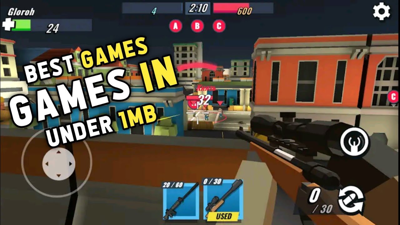Top 6 new games in under 1Mb||Android/Ios - YouTube