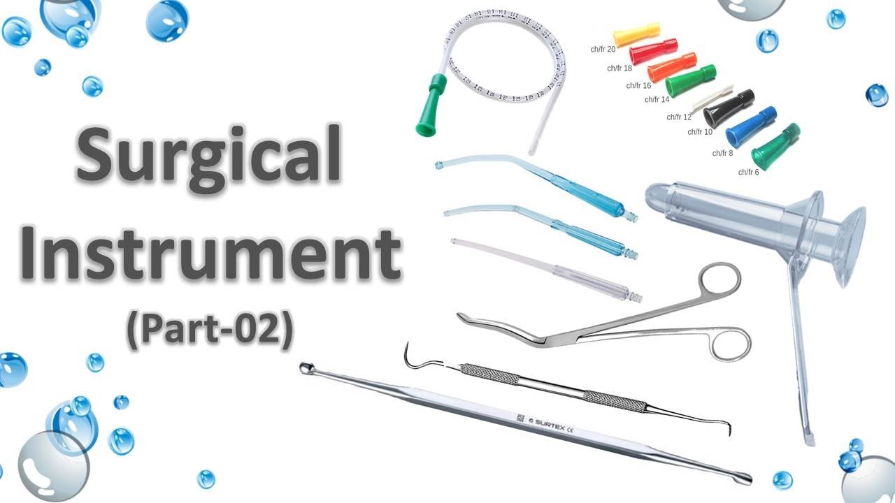 Surgery Instruments series: surgical instruments image with use (part ...